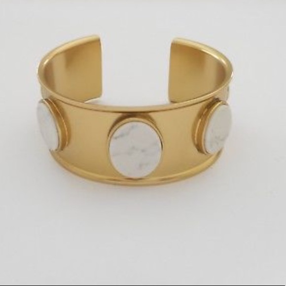 kate spade | Jewelry | Kate Spade Gold Marble Cuff | Poshmark
